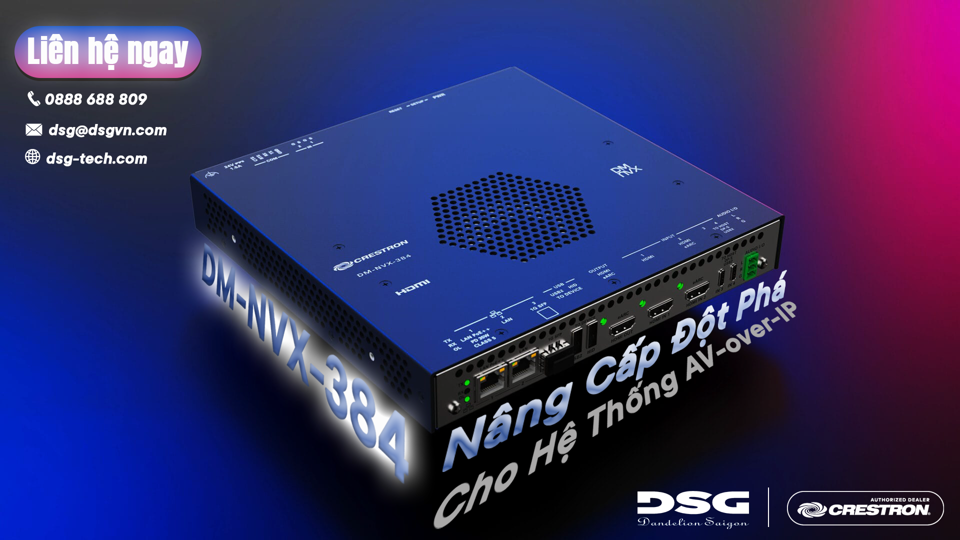 So Sánh Crestron DM-NVX-384 Với Các Phiên Bản Trước